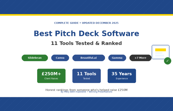 I Tested 11 Pitch Deck Tools — Most Were a Waste of Money