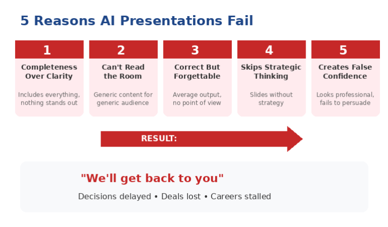 Why AI Presentations Fail (And How to Fix Yours Quickly)