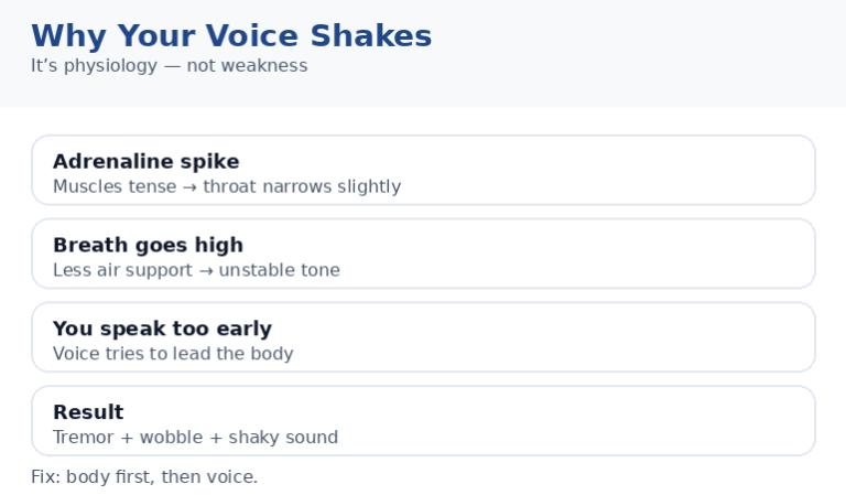 Voice Shaking When Speaking (Fix It in 60 Seconds)
